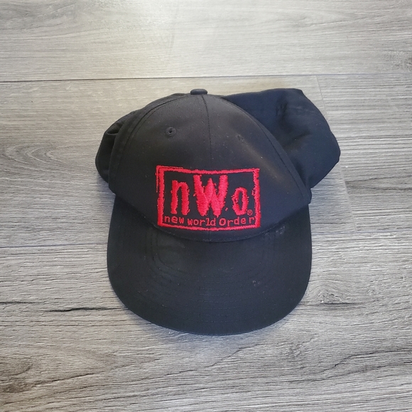 WWE | Accessories | Vintage 998 Nwo New World Order Wcw Hat | Poshmark